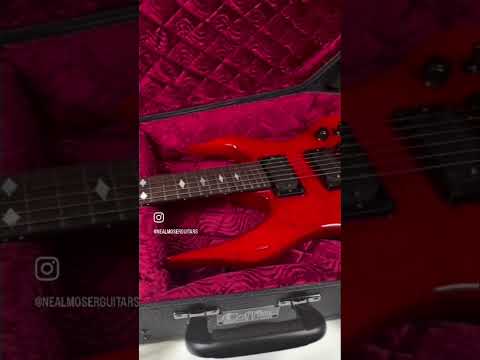 Moser Custom Shop Wraith 2024 - Transparent Red | Reverb
