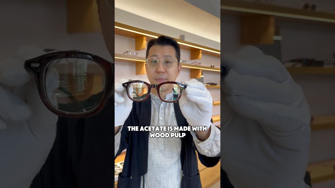 “Acetate, Titanium, or Combo? Let’s break it down 🧠✨”#eyewear#optical#eyeglass#yuichitoyama