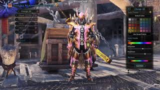 Tigrex X Dye-Able Armor at Monster Hunter: World - Mods and community