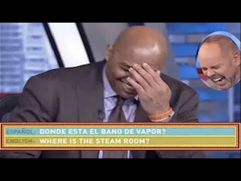 Charles Barkley "Trying" To Speak Spanish For Four Minutes Straight...