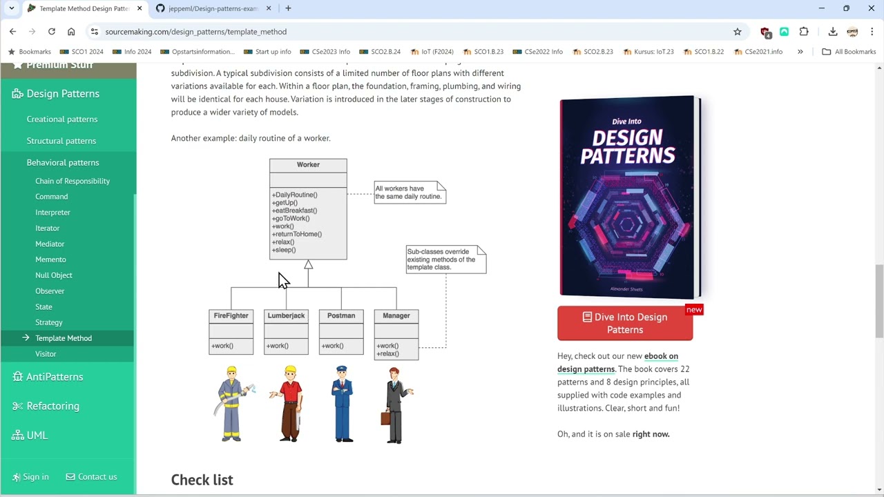 Software Design Patterns - Template Pattern