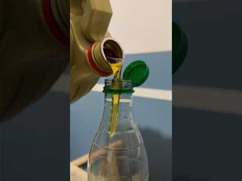 Perfect Aim: The Easiest Way to Pour Oil! #tipsandtricks #diy #tips