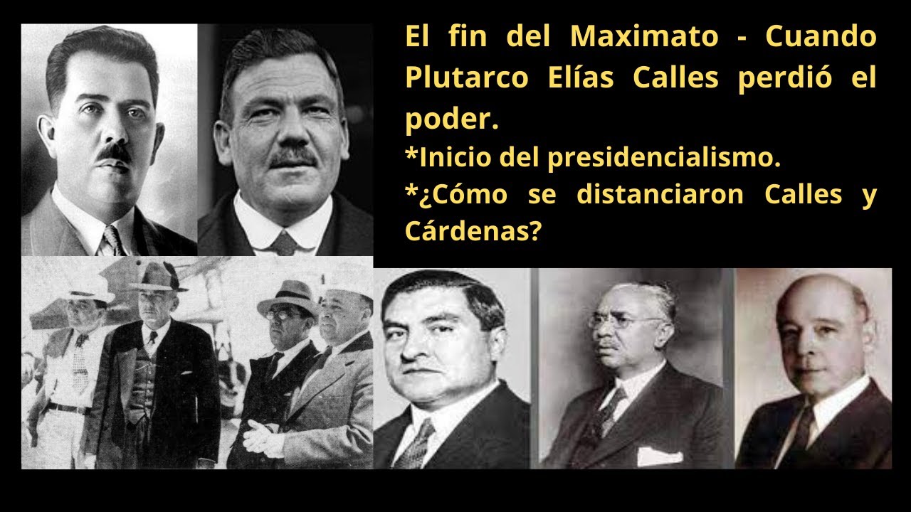 The end of the Maximato - The official party is strengthened