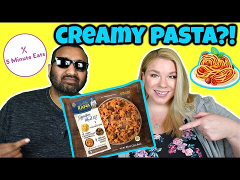 Rana Pasta Fettuccine Meatballs Meal Kit Review