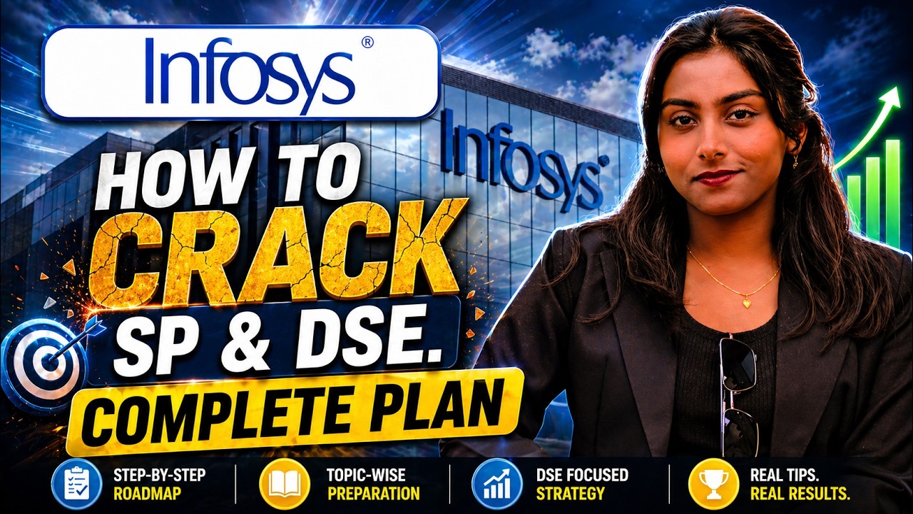 How to Crack Infosys SP & DSE Role | 25days Complete Plan | Infosys Biggest Hiring