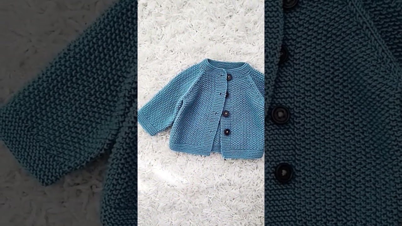 Perfect baby cardigan #knitting #seventhsedge #cardigan #forbeginners #free #forbaby #knit #pattern
