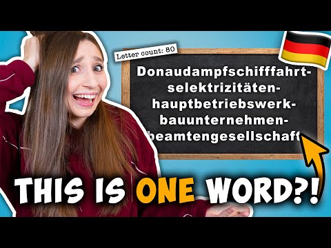 Top 10 LONGEST GERMAN WORDS explained by a German Native! | Feli from Germany