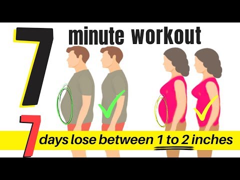 7 DAY WORKOUT CHALLENGE -TO LOSE BELLY FLAB -7 MINUTE HOME WORKOUT FOR MEN & WOMEN TO LOSE WEIGHT