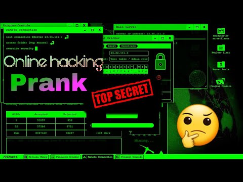 Online hacking prank 🤔