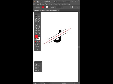 Illustrator Tutorial | J Letter Logo Design | How to make logo design in Adobe Illustrator CC