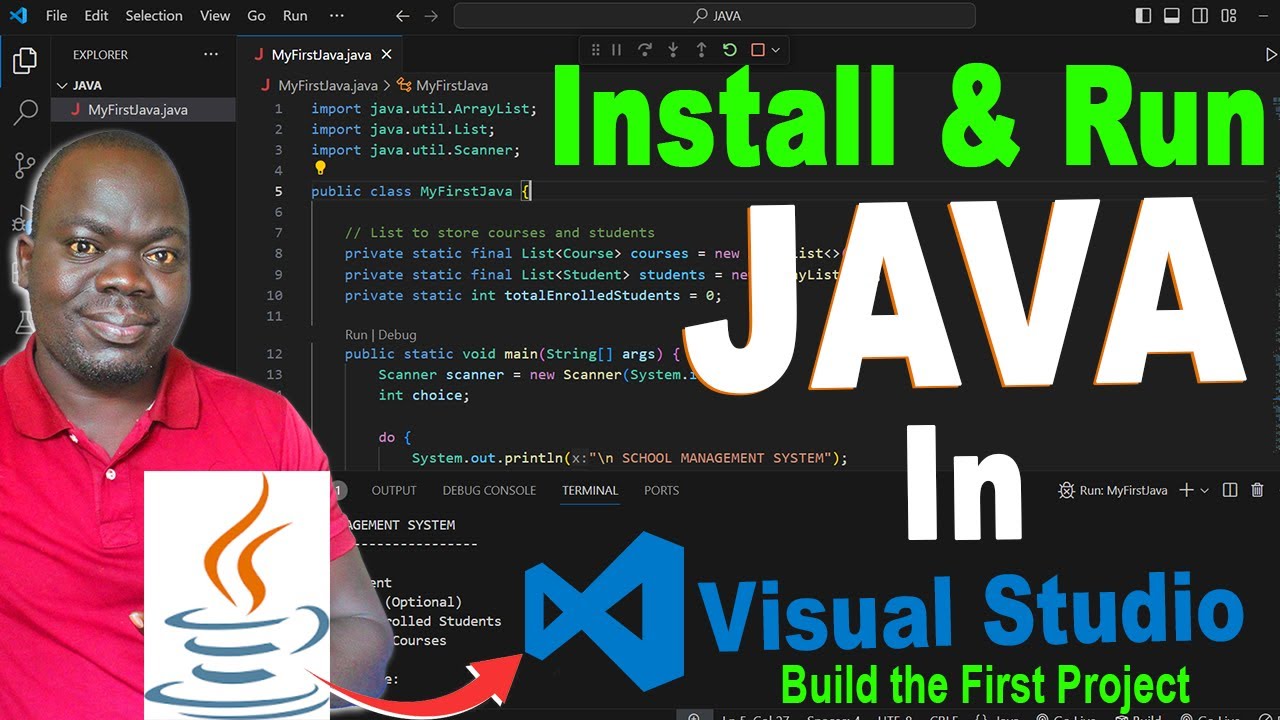 How to Install & Run Java in Visual Studio Code | set up Java in VS Code | Build First Project