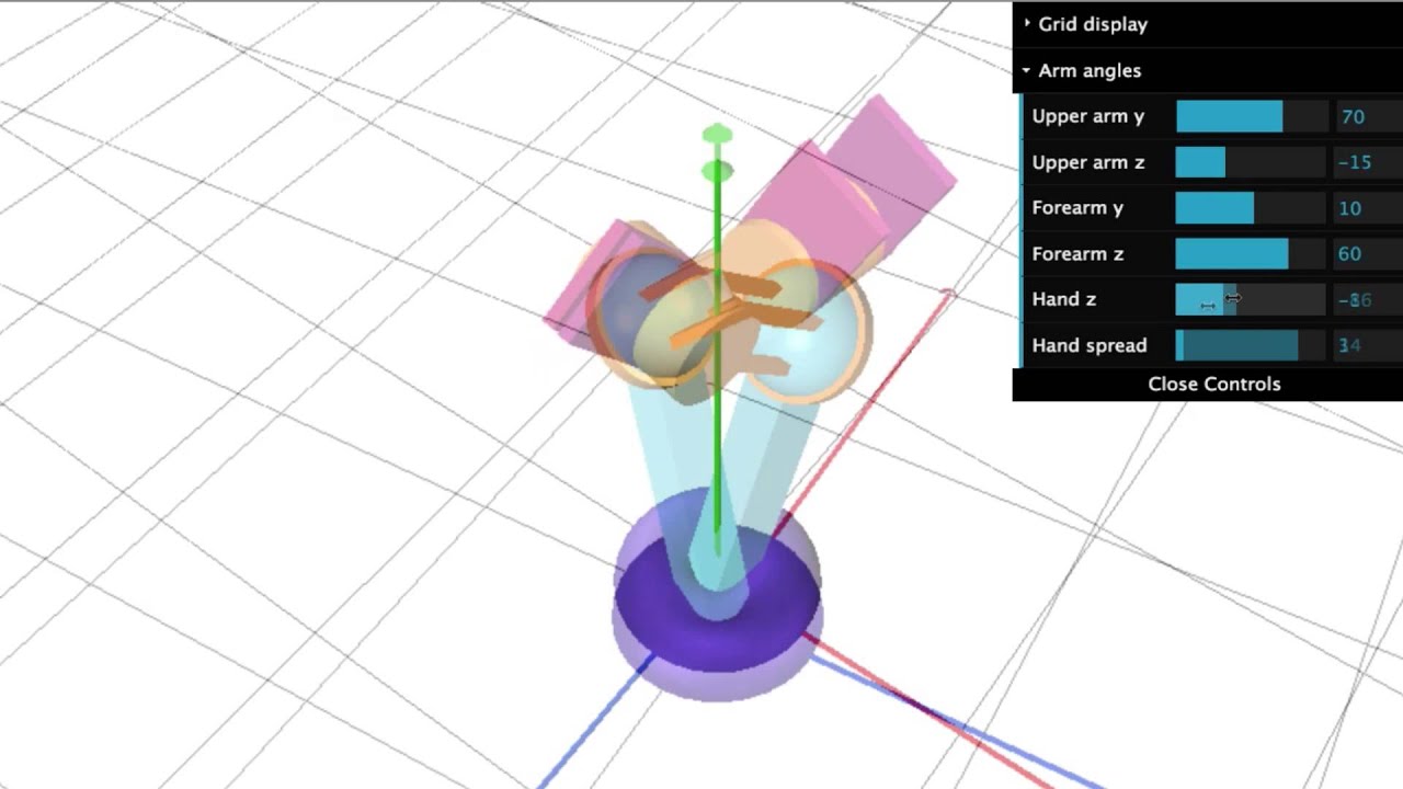 Robot Hand - Interactive 3D Graphics