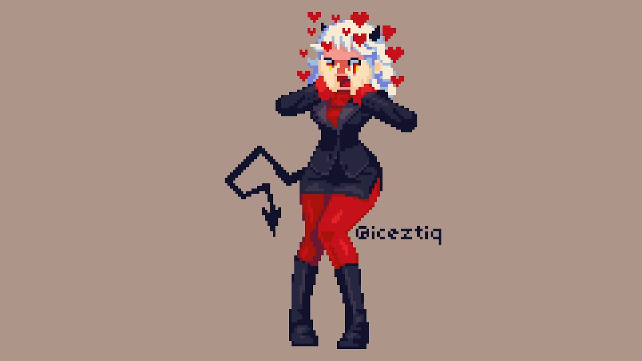 Modeus #helltaker #aseprite #pixelart #modeus