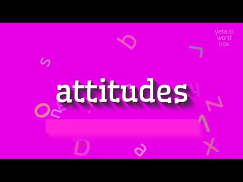 How to say "attitudes"! (High Quality Voices)