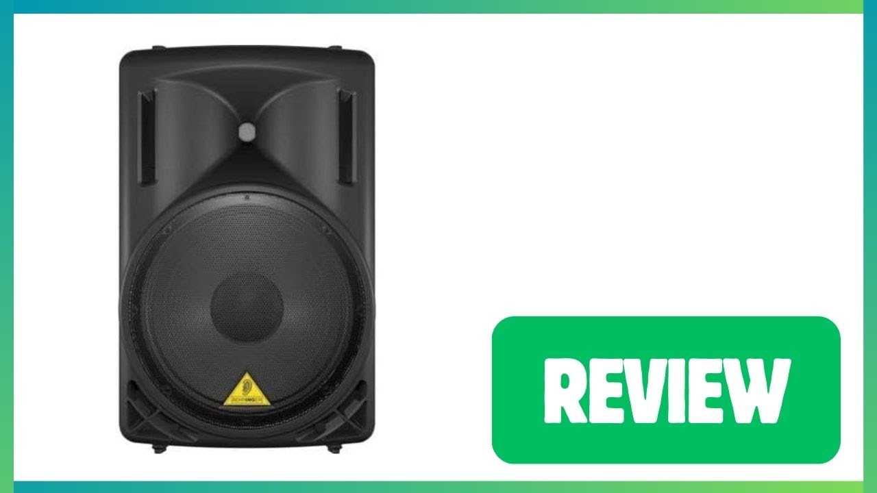 Behringer Eurolive B215D 550W 15 inch Powered Speaker Review