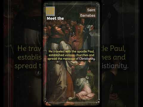 Inspirational life of St. Barnabas | Son of encouragement | Saint of the day #saint #prayer