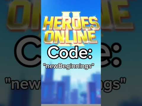 Heroes online 2 code.#heroesonline2#roblox #heroesonline