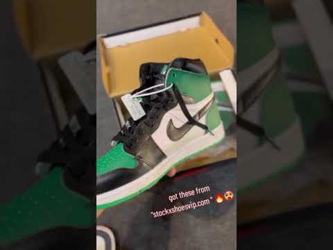 Have you Copped Spring Color Sneakers on Stockxshoes & PK God Air Jordan 1 High OG Pine Green
