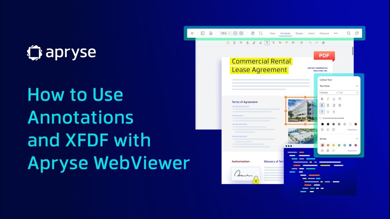 How to Use Annotations and XFDF with Apryse WebViewer
