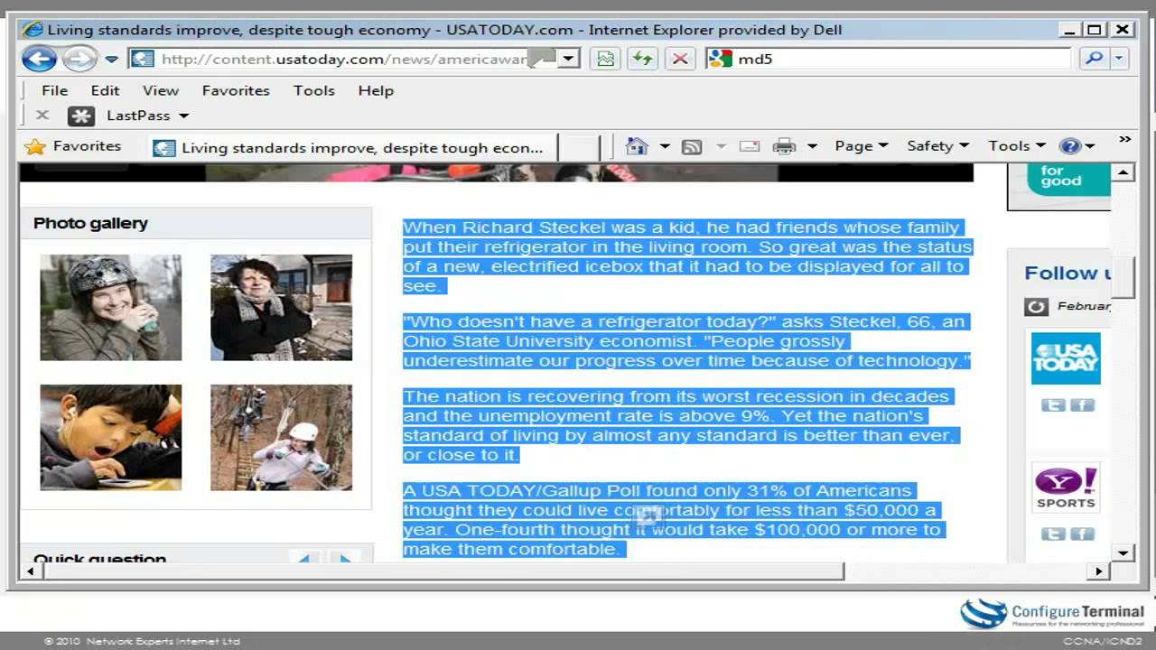 Virtual Private Networks -- Sample from CCNA training course