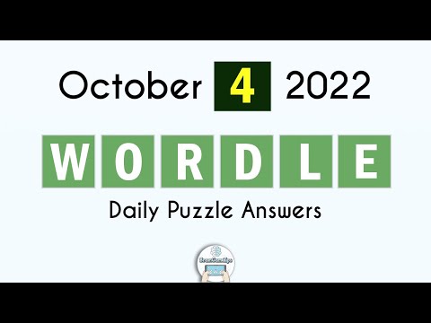 Wordle October 4 2022 Today Answer