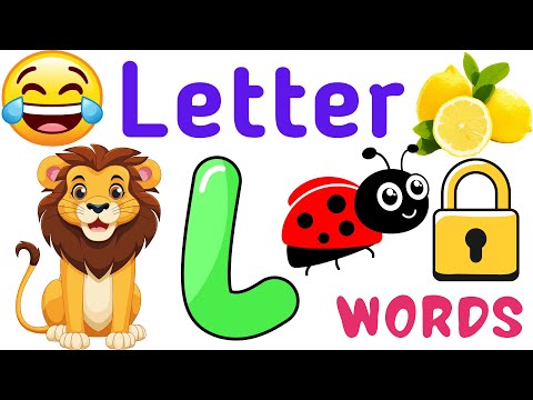 Letter L Words for Kids - Educational Videos for Children