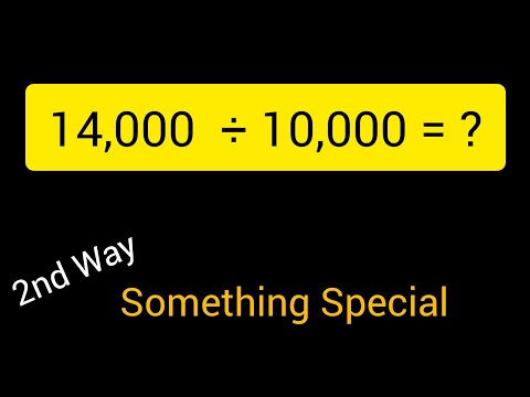 14000 Divided by 10000 ||14000 ÷ 10000||How do you divide 14000 by 10000 step by step?|||14000/10000