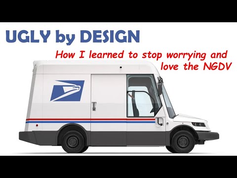 USPS Oshkosh NGDV Postal Van (Ugly by Design)