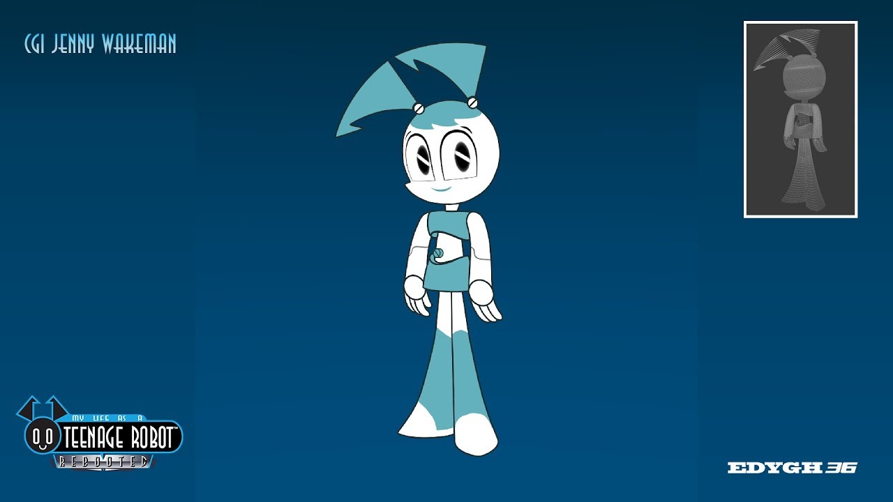 My Life as a Teenage Robot: Rebooted - CGI Jenny Wakeman demo