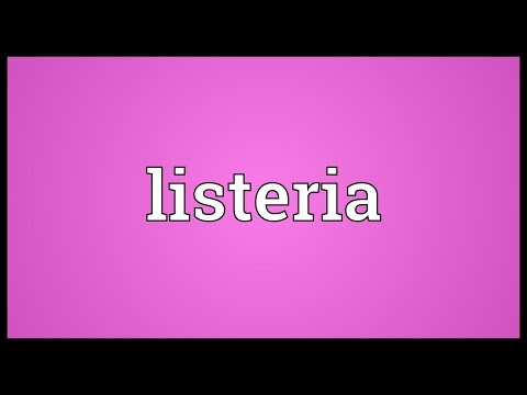 Listeria Meaning