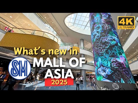 Exploring SM Mall of Asia's Game-Changing 2025 Updates! | 4K | Pasay City, Philippines