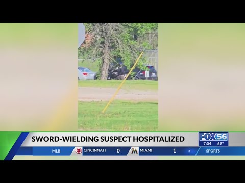 Video shows start of Kentucky police chase involving stolen cop car
