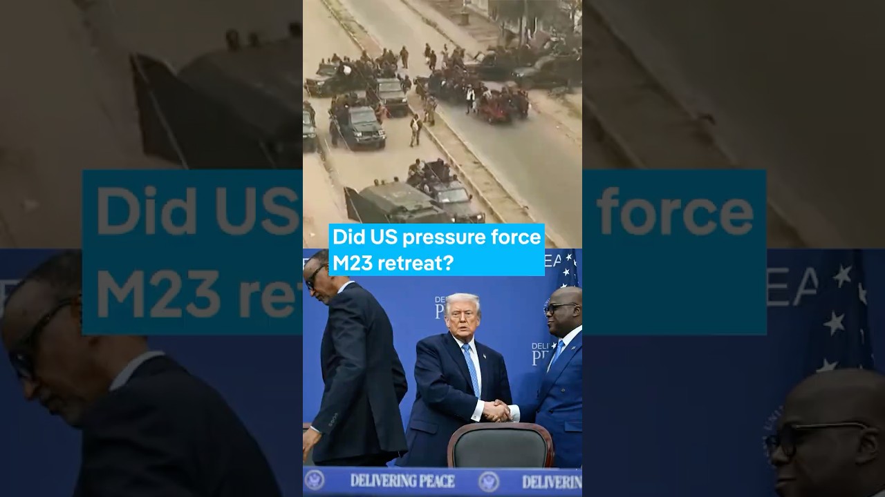 Did US pressure force M23 retreat?