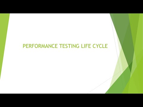 PERFORMANCE TESTING LIFE CYCLE