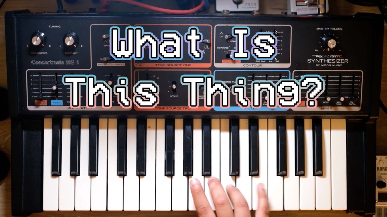 What The Heck Is A Moog/Realistic MG-1?