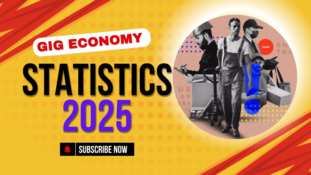 Gig Economy Statistics 2025🔥 : The TRUTH About Side Hustles!