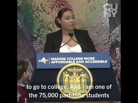 Part-Time TAP Expansion: BMCC Student Amy Santana