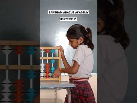 Abacus Video | Saksham Abacus Academy #abacus #education #maths #confidence #student #concentration