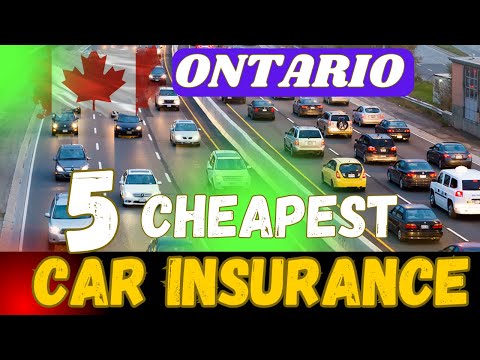 Cheap 5 Car Insurance Ontario Canada 2025. Cheapest Auto Insurance Canada. Car Insurance Quotes
