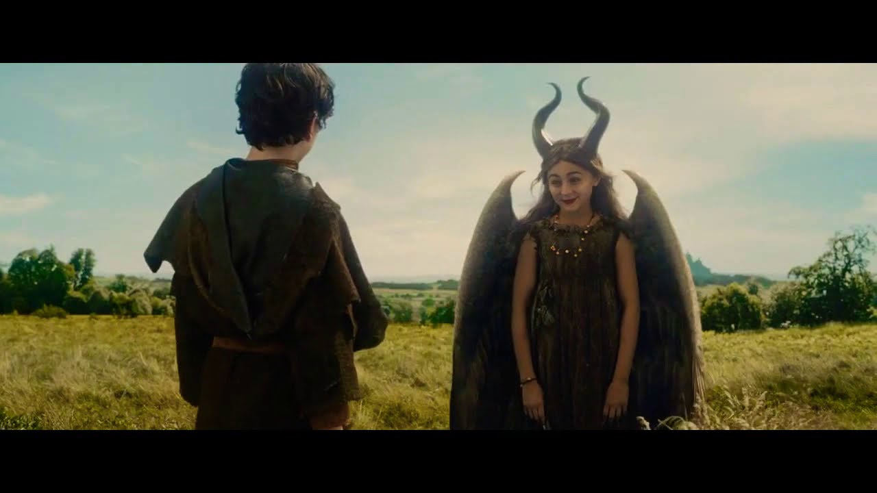 Maleficent 2014 stefan and maleficent true love kiss scene