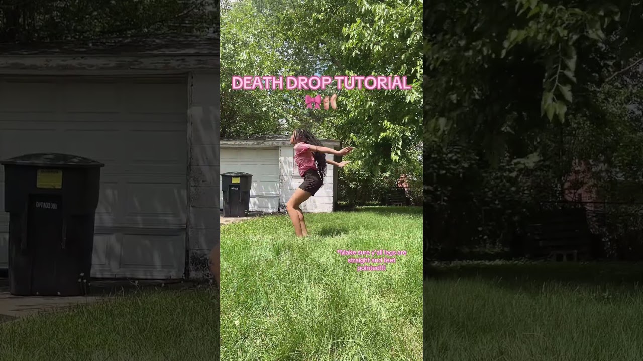 Death drop tutorial! #deathdrop #shortsviral #majorette
