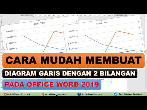 Cara Mudah Membuat Diagram Garis Pada Office Word