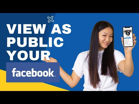 How to View as Public Your Facebook Profile