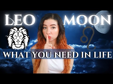 LEO MOON Sign: What You NEED To Feel Fulfilled, Secrets, and Desires