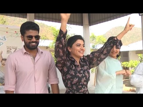 Thellavarithe Guruvaram Team At Vikas Collage Vijayawada | MS entertainments