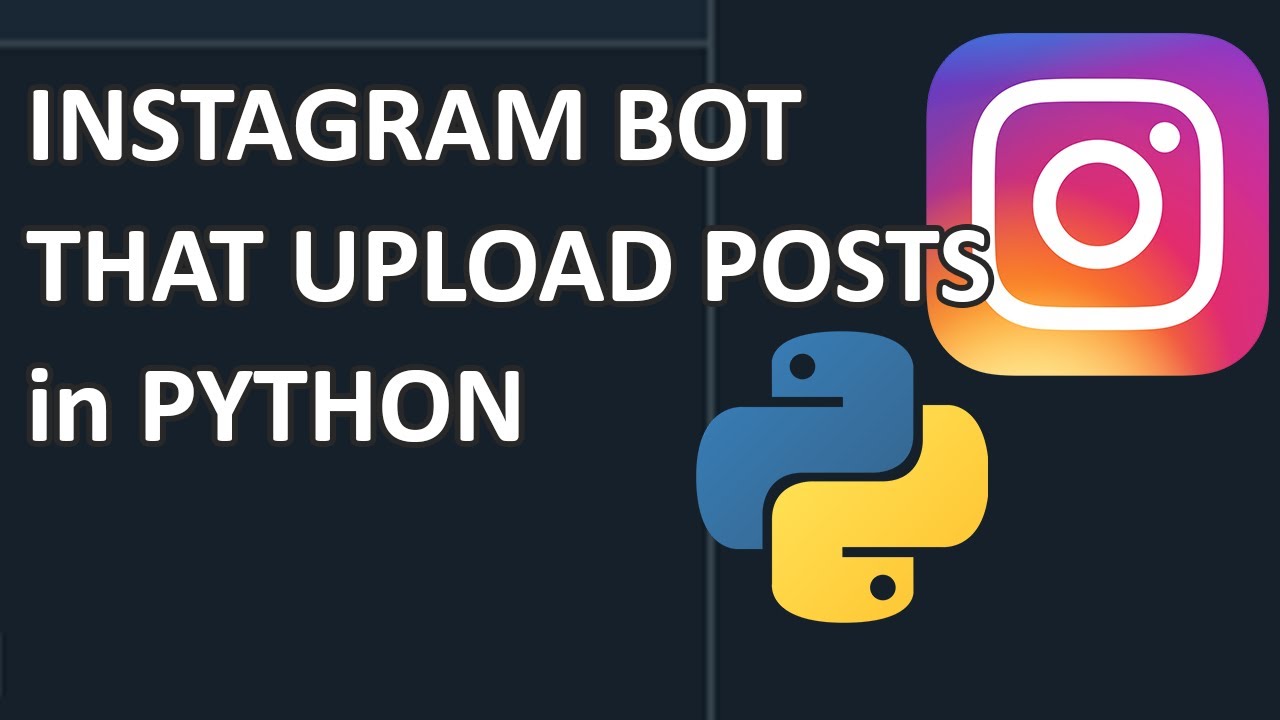 How to make an Instagram bot that uploads Images to feed (python)