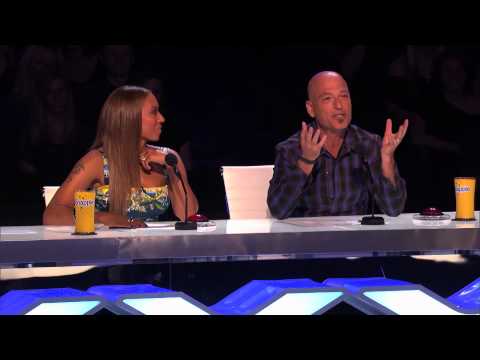Red Panda Tosses Bowls On Her Head While Riding a Unicycle - America's Got Talent