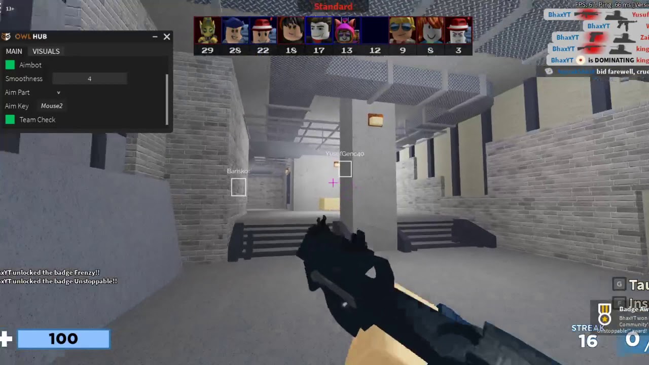 Arsenal Aimbot OWL HUB REVIEW