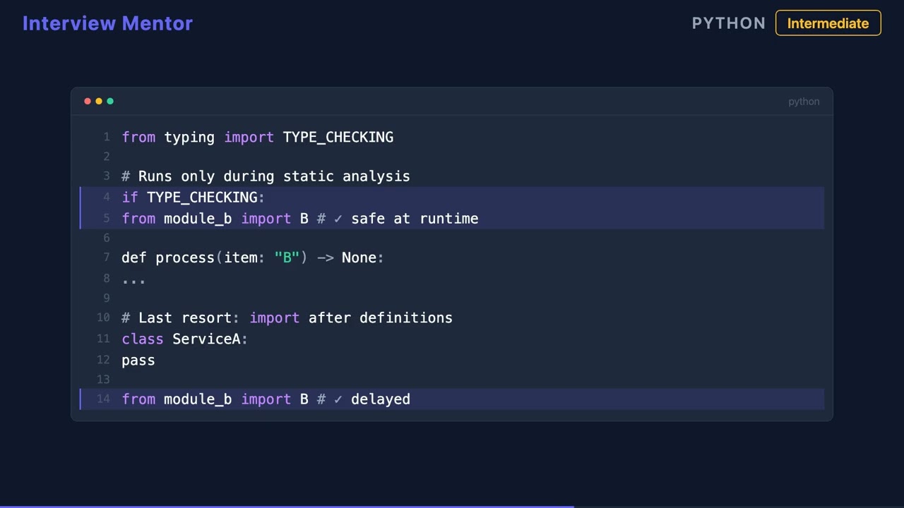 How to Fix Circular Import Errors in Python