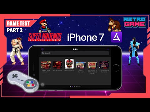 [GAME TEST] SNES Emulator on IPHONE 7 | DELTA Emulator IOS 2025